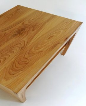 Trapezoid Coffee Table - Real Wood Studios